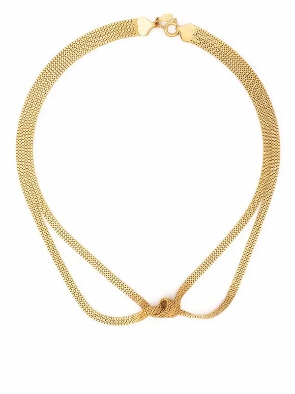 WOUTERS & HENDRIX Serpentine Chain Necklace - Gold