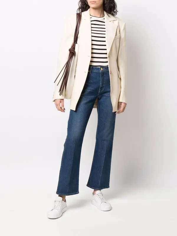 TU ES MON TRESOR High-waisted Flared Jeans