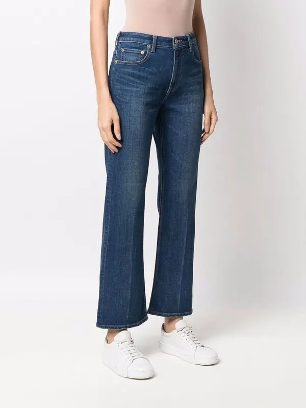 TU ES MON TRESOR High-waisted Flared Jeans