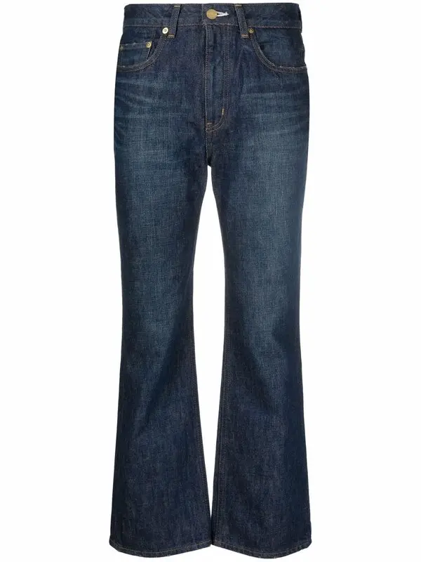 TU ES MON TRESOR Bootcut Cropped Jeans