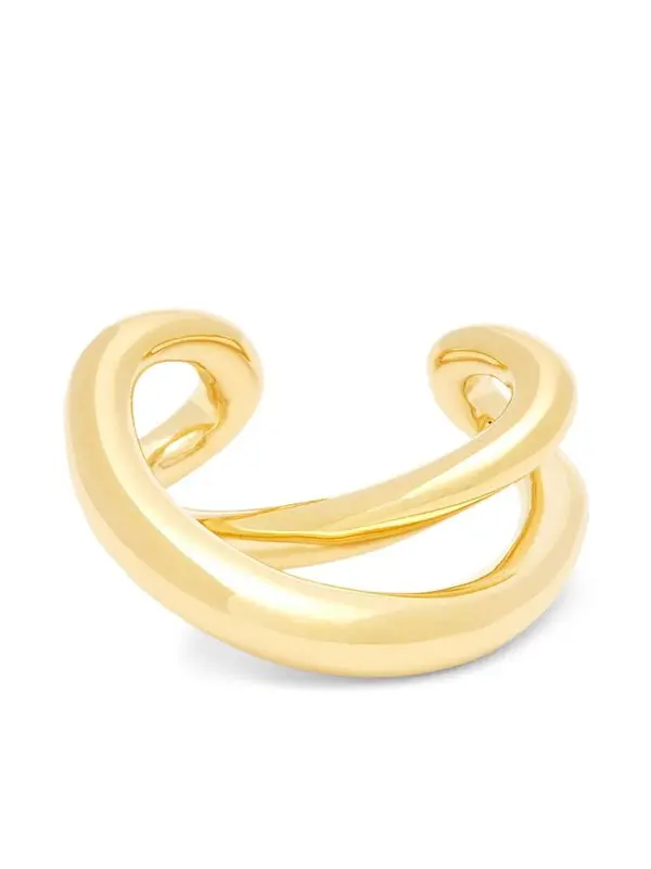 Charlotte Chesnais Tone Initial Cuff Earring - Gold