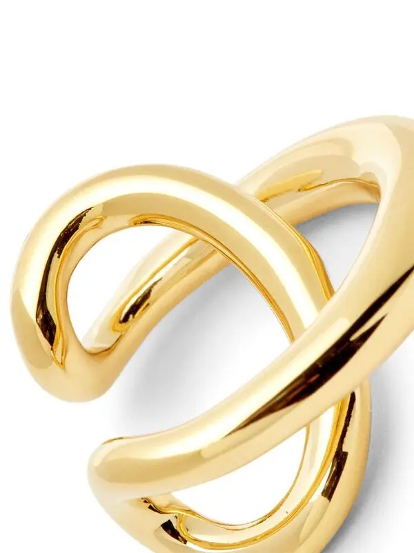 Charlotte Chesnais Tone Initial Cuff Earring