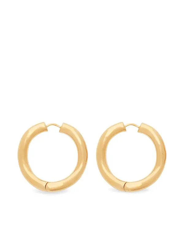 Charlotte Chesnais Wave Hoop Earrings