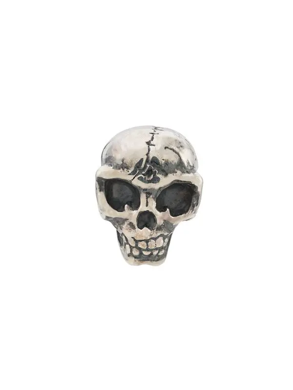 Yohji Yamamoto Skull Earring - Silver