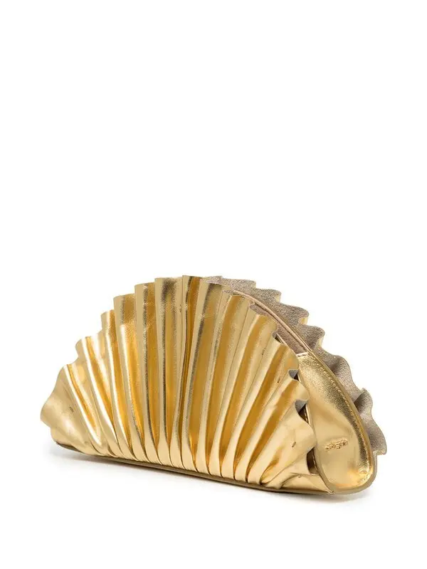 Cult Gaia Nala Shell-detail Mini Clutch