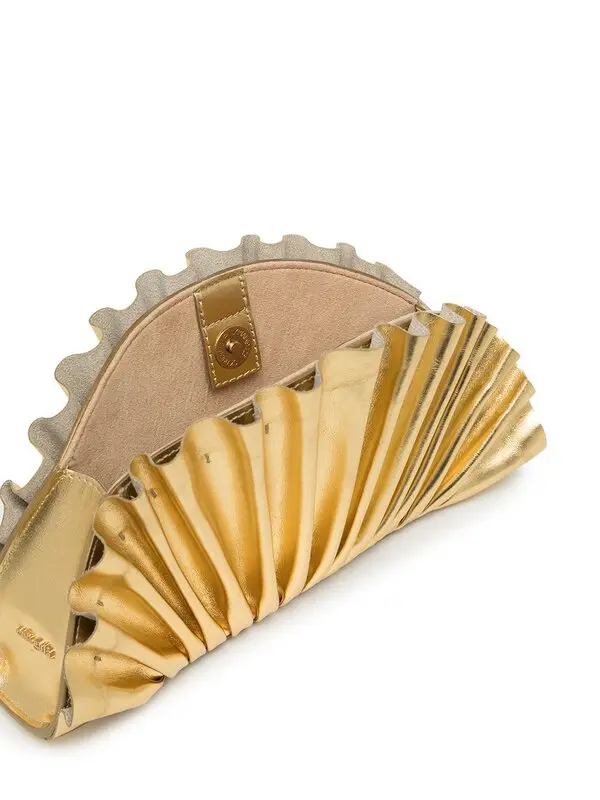 Cult Gaia Nala Shell-detail Mini Clutch