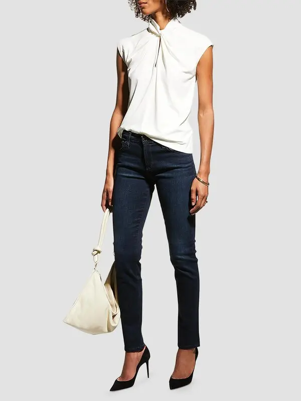 Ag Prima Low-rise Stretch Skinny Jeans