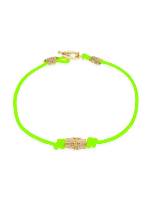 Luis Morais 14k Gold & Braided Cord Bracelet