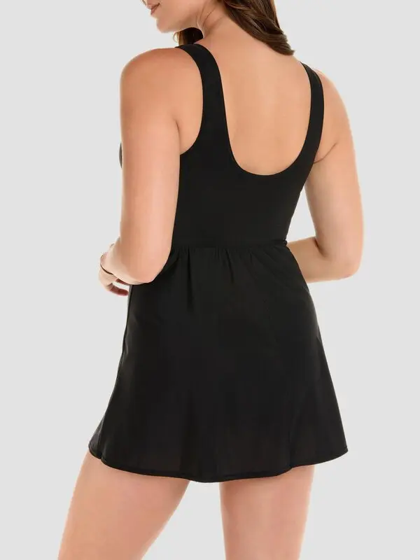 Miraclesuit Dd Marais Twist-front One-piece Swimsuit - Black