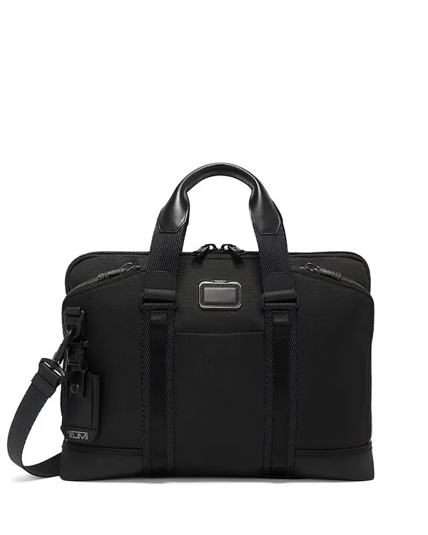 Tumi Alpha Bravo Academy Briefcase - Black