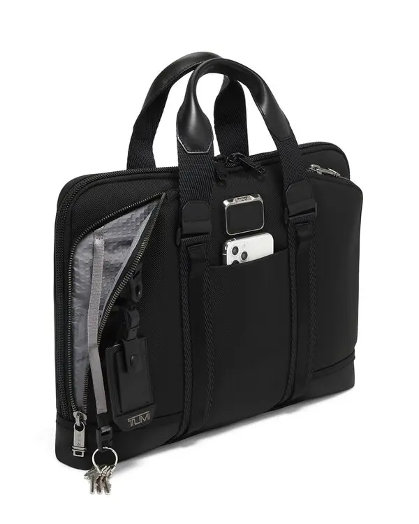 Tumi Alpha Bravo Academy Briefcase - Black