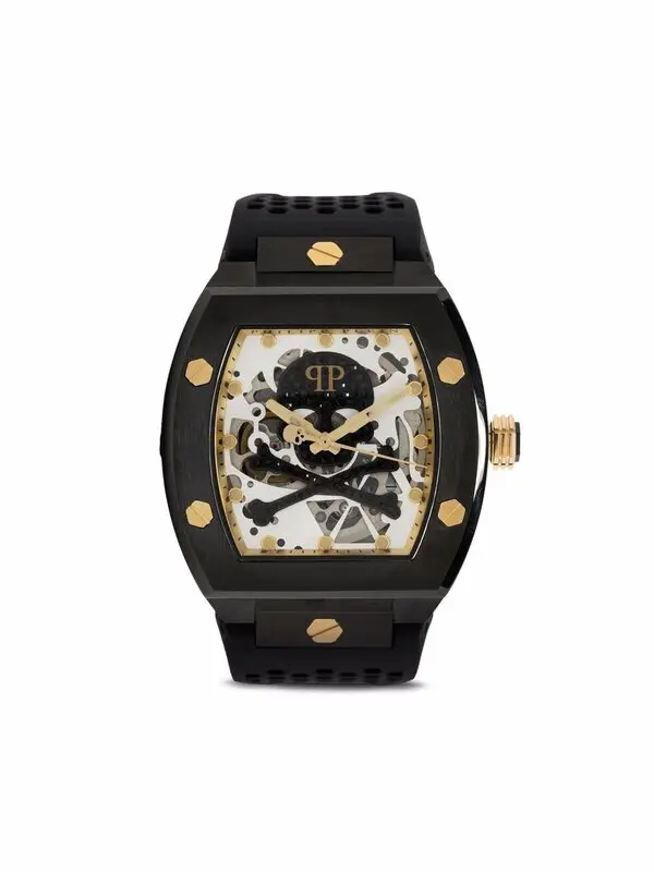 Philipp Plein The $keleton 44mm Watch - Black