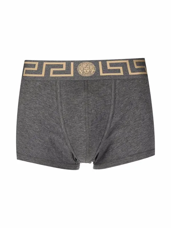 Versace Two Piece Set Logo Boxers - Black