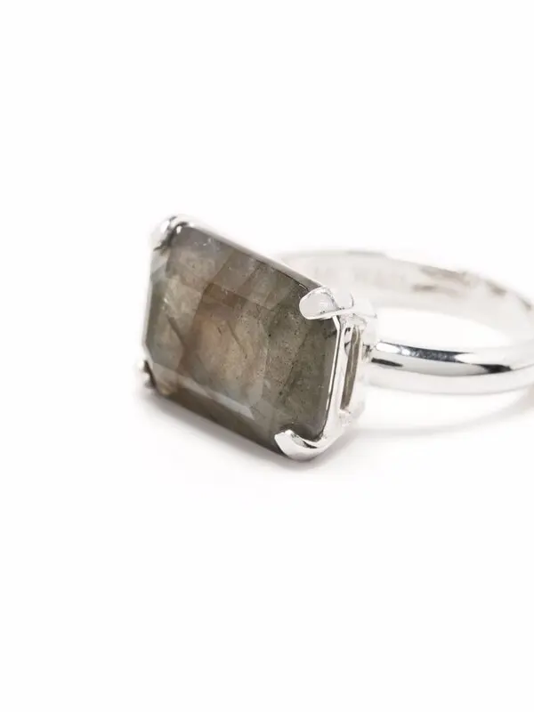 WOUTERS & HENDRIX Crystal-embellished Band Ring