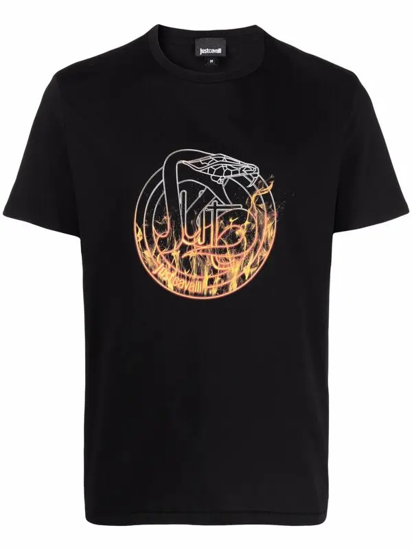 Just Cavalli Graphic Print T-shirt