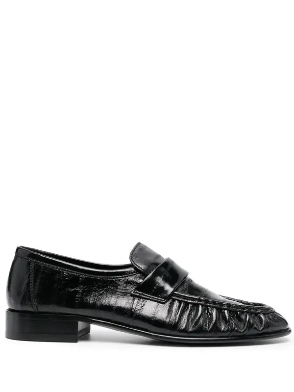 THE ROW Slip-on Leather Loafers