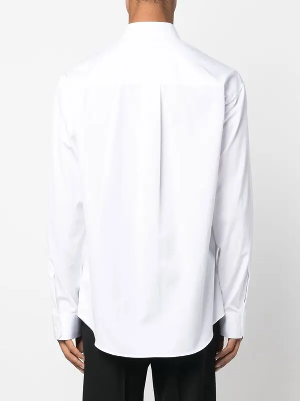 Dsquared2 Logo-print Long-sleeve Shirt - White