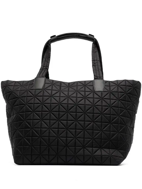 VEECOLLECTIVE Quilted Tote Bag - Black
