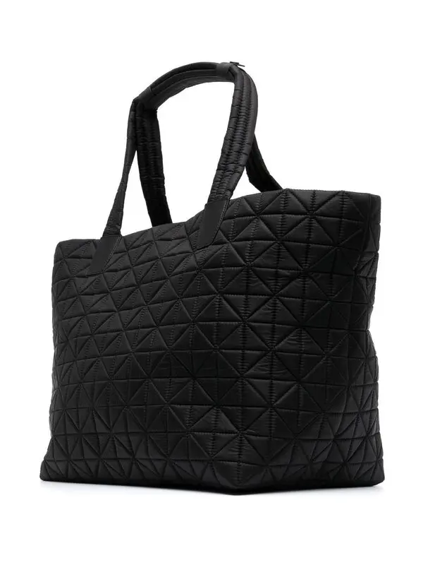 VEECOLLECTIVE Quilted Tote Bag - Black