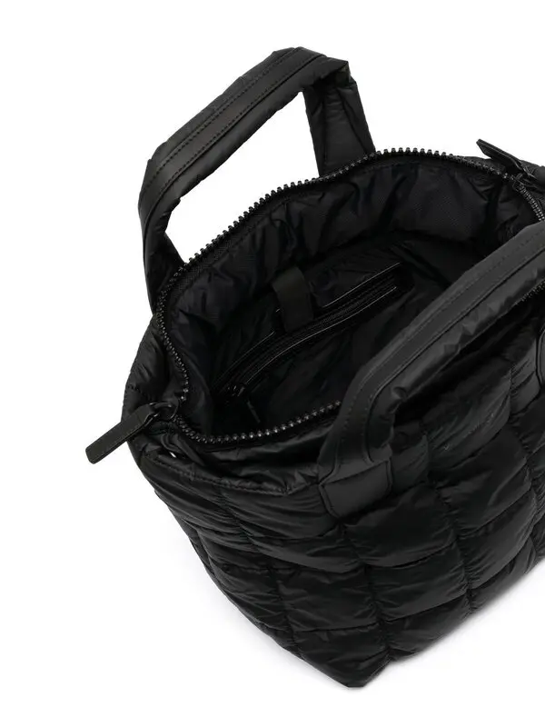 VEECOLLECTIVE Quilted Tote Bag - Black