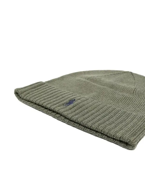 Polo Ralph Lauren Embroidered Logo Beanie - Green