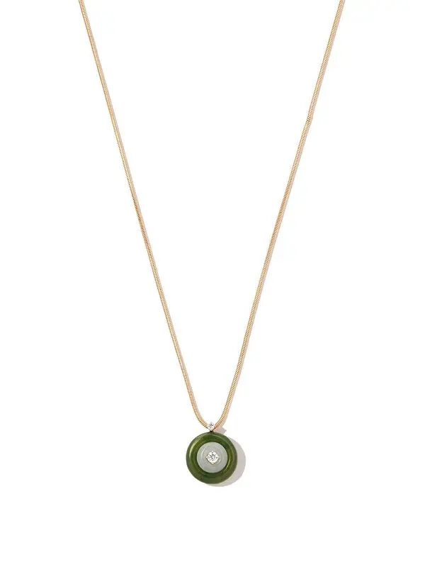 Fernando Jorge 18kt Yellow Signal Pendant Necklace - Gold