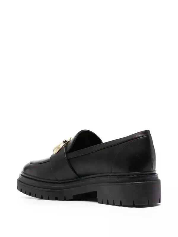 Michael Kors Parker Lug Sole Loafers - Black