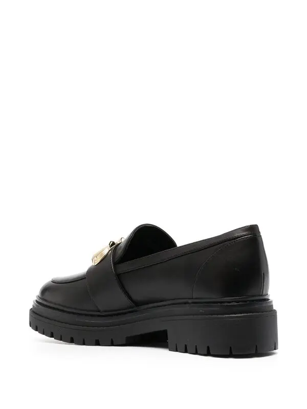 Michael Kors Parker Lug Sole Loafers - Black