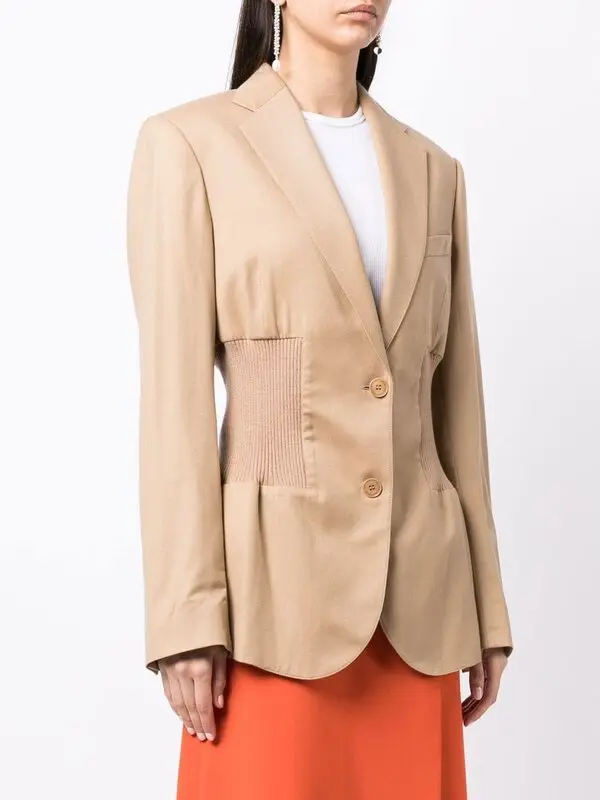 Stella McCartney Banded Single-breasted Blazer