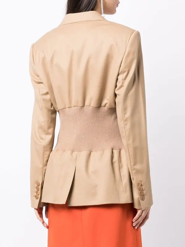 Stella McCartney Banded Single-breasted Blazer