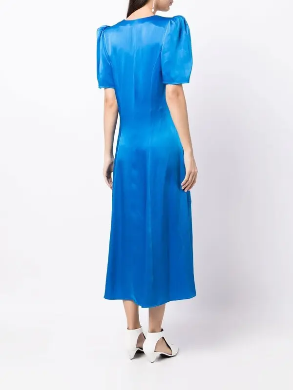 Stella McCartney V-neck Tied-waist Midi Dress