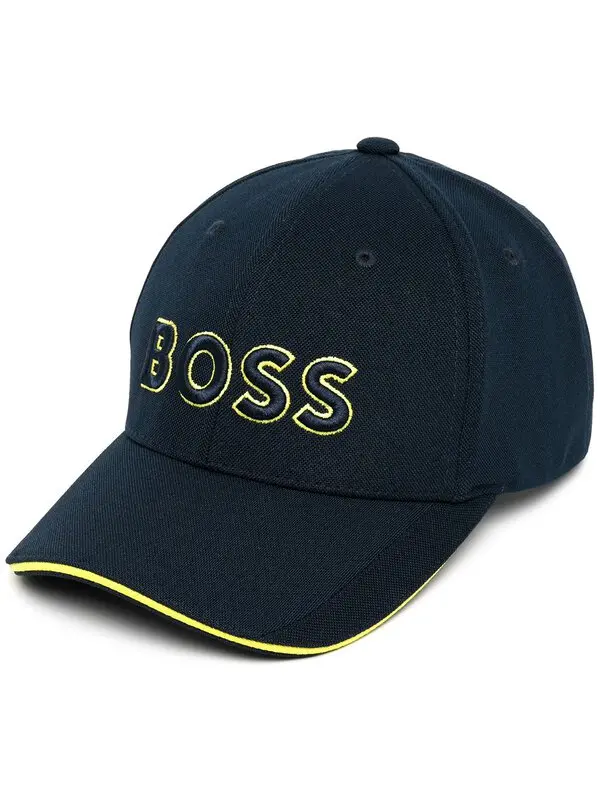 BOSS Logo Embroidered Cap