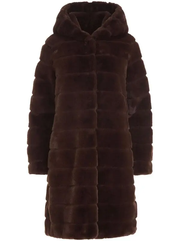 Apparis Faux-fur Hooded Coat