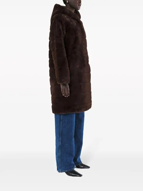 Apparis Faux-fur Hooded Coat