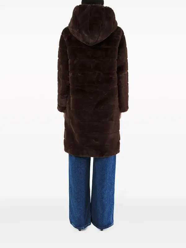 Apparis Faux-fur Hooded Coat