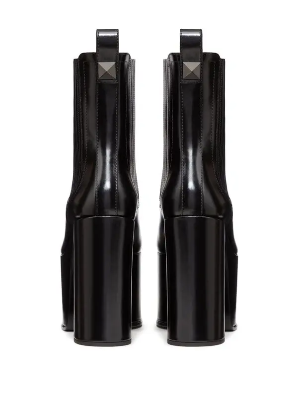 Valentino Garavani Club Platform 125mm Boots - Black