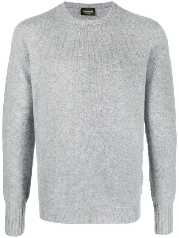 DRUMOHR Cashmere Crew-neck Jumper - Grey