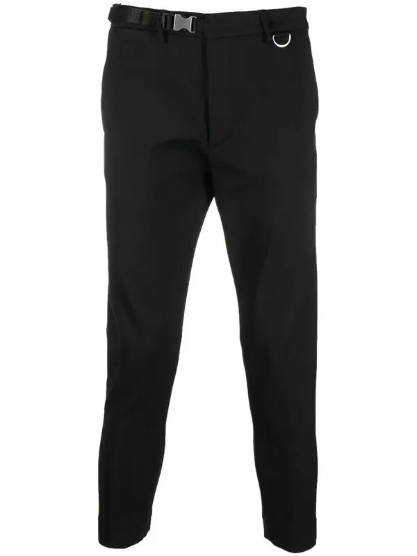 LOW BRAND Tapered Cropped Trousers