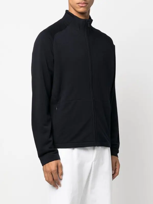 Zegna Zipped Wool Jumper