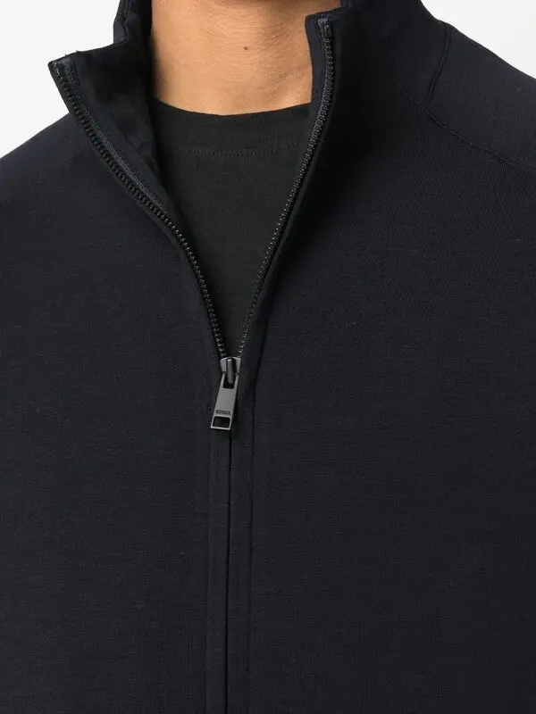 Zegna Zipped Wool Jumper