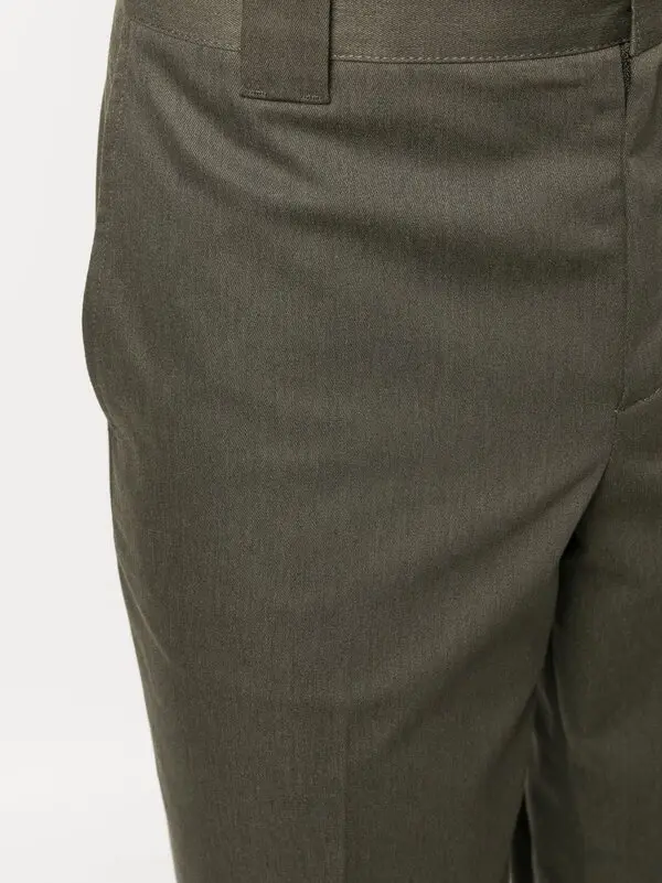 GOLDEN GOOSE Straight-leg Cropped Trousers - Green
