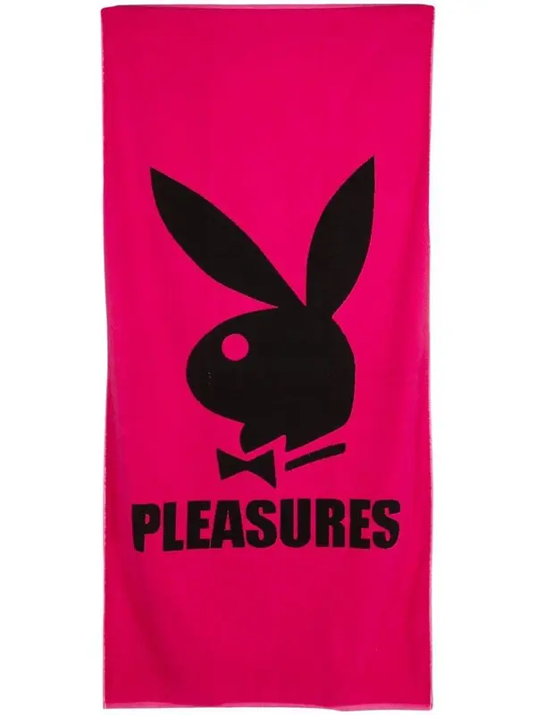 PLEASURES Print Beach Towel