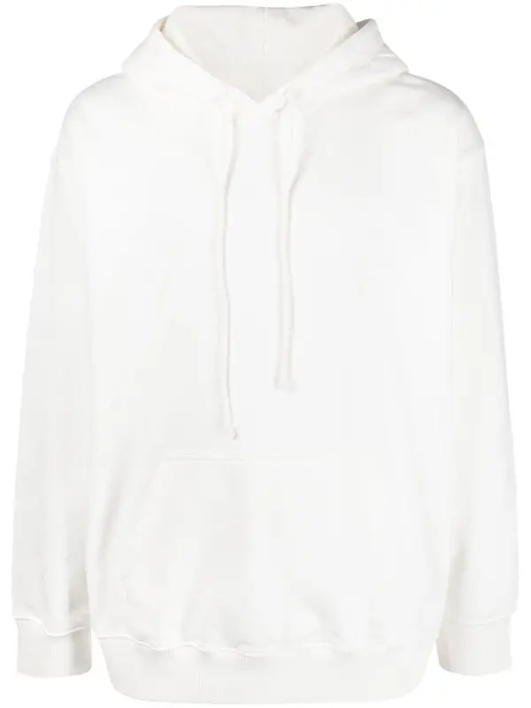 MAISON MARGIELA Graphic-print Cotton Hoodie