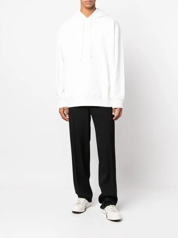 MAISON MARGIELA Graphic-print Cotton Hoodie