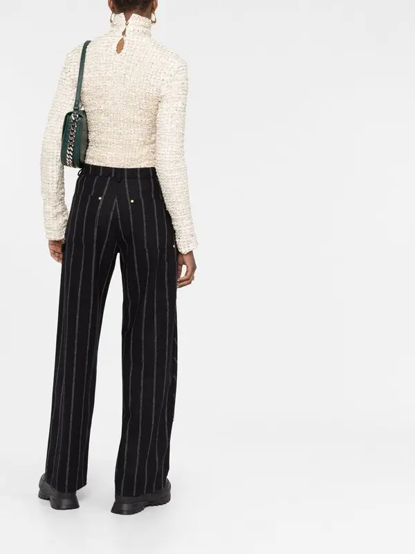 Stella McCartney Striped Straight-leg Trousers