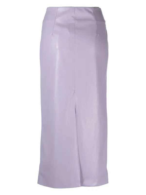 Erika Cavallini Faux-leather Pencil Skirt