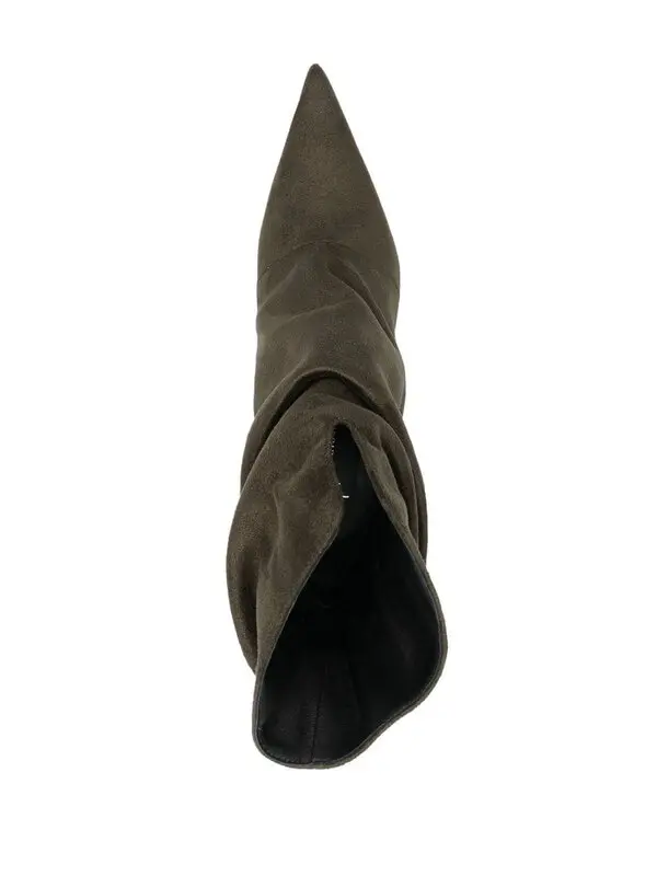 GIUSEPPE ZANOTTI Suede Pointed-toe Boots