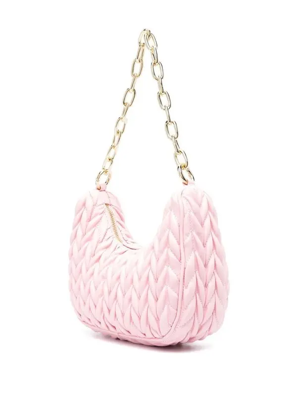 Versace Chevron-quilted Logo-plaque Mini Bag