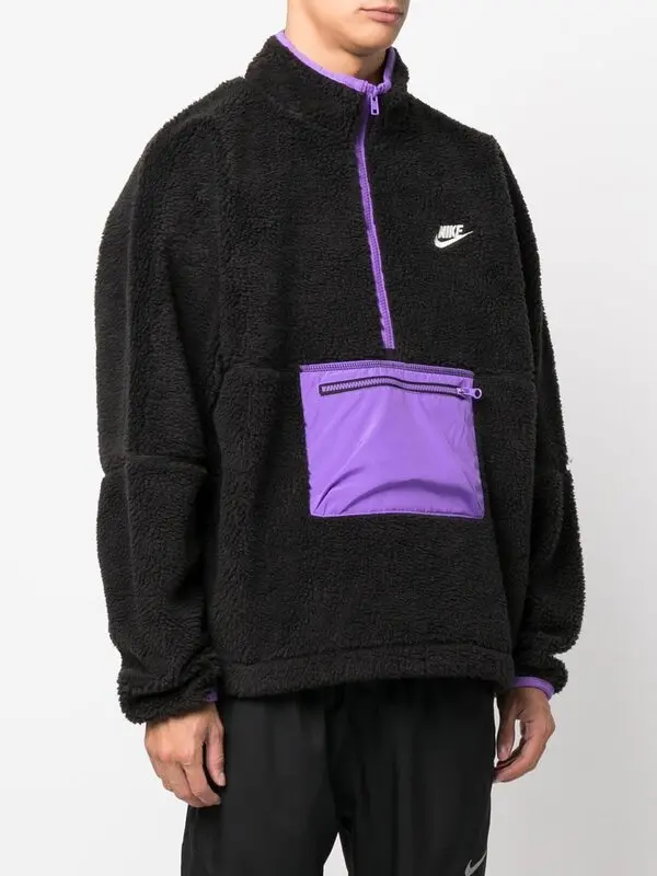Nike Ebroidered-logo Fleece Jacket
