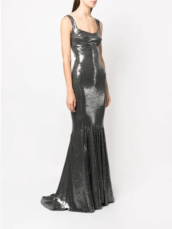 ATU BODY COUTURE Sequinned Gown